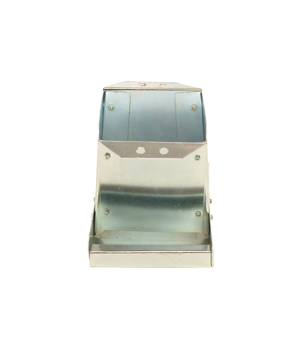 V-Shape Pan Metal Chicken Feeder Attachments | Muttons